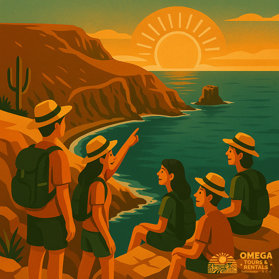 Todos Santos Cliff Hike & Coastal Adventure - Omega Tours Todos Santos
